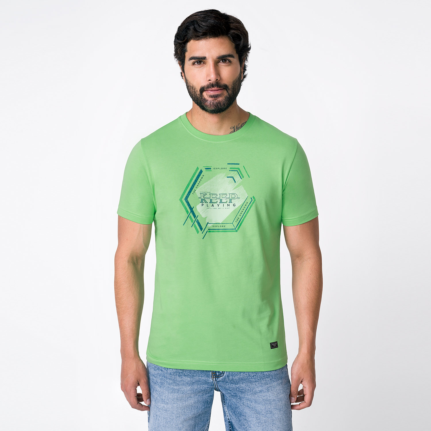 Polo Jersey M/C Regular Fit Tayro V. Tropical | Diverxia